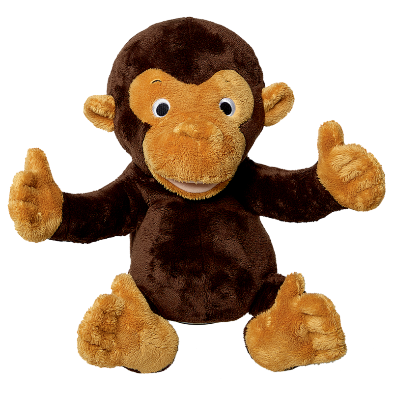 Affe "Bodo" – Handpuppe - Finken Verlag exklusiv bei Sandner - Lernen