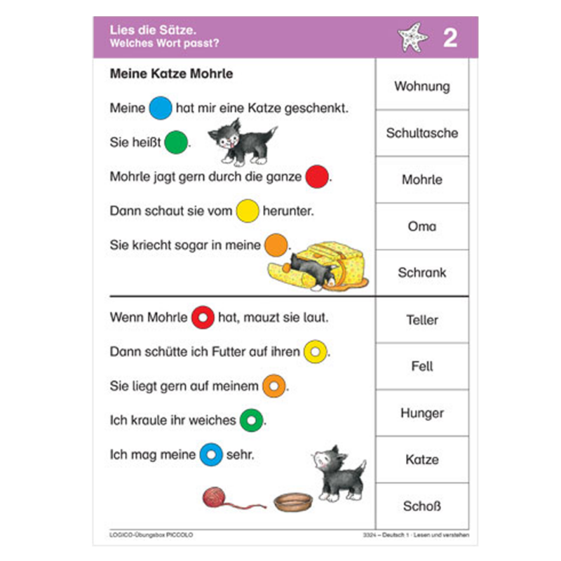 LOGICO PICCOLO - Deutsch 1 - Finken Verlag exklusiv bei Sandner - Lernen